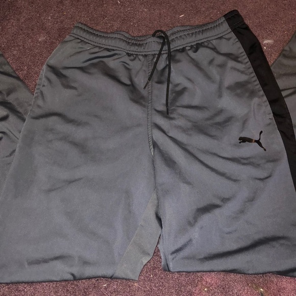 Puma | Bottoms | Drawstring Gray Puma Sweatpants | Poshmark